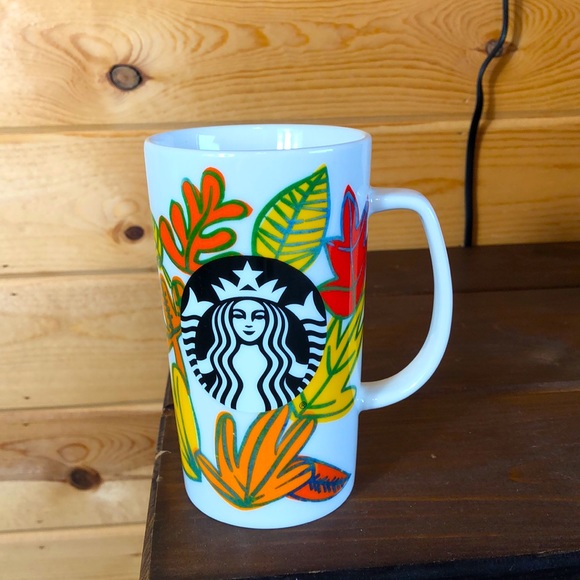 Starbucks | Dining | Starbucks 26 Fall Autumn Leaves Harvest Tall ...